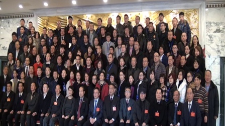 嘉宾合影:全国卫生产业企业管理协会消毒产业分会成立大会[江改银...
