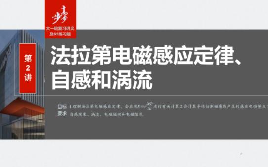 ...(大册)+85练(小册) 第12章 第2讲 法拉第电磁感应定律 兄弟们,又更新了.