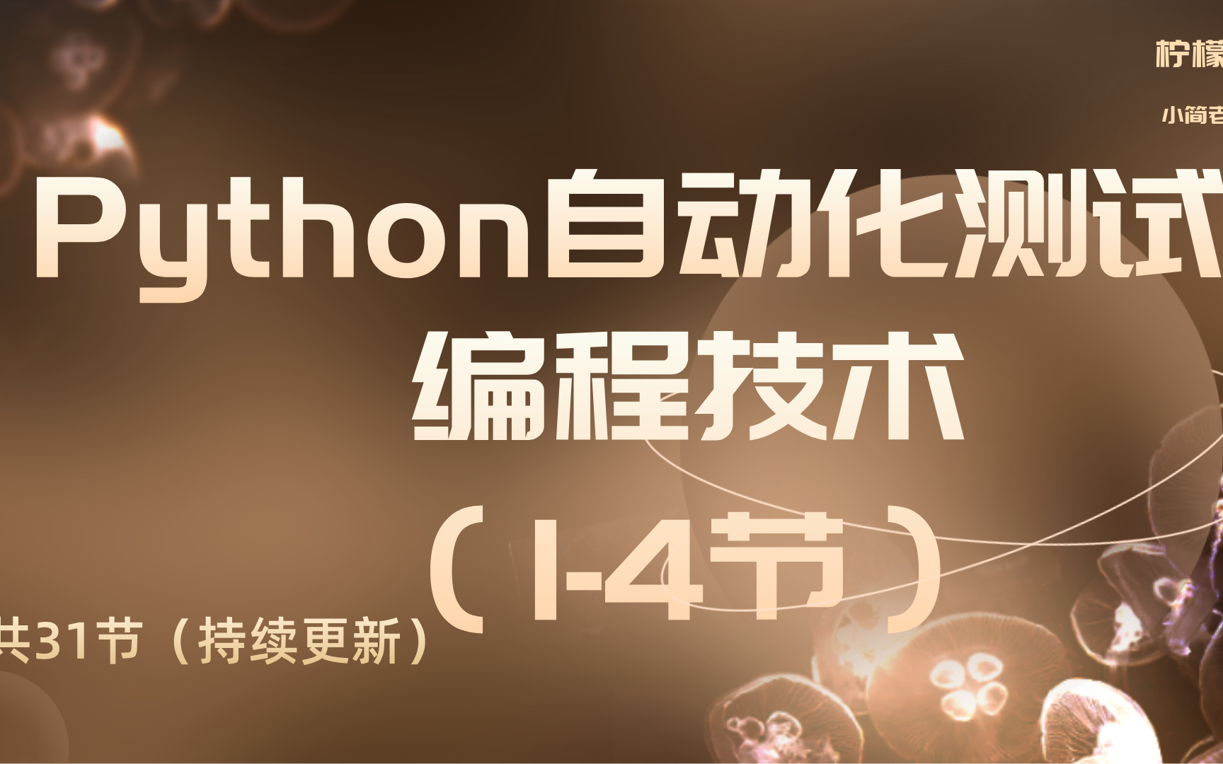 2021B站最新最详细Python自动化编程技术31节,十天可入门到精通(...