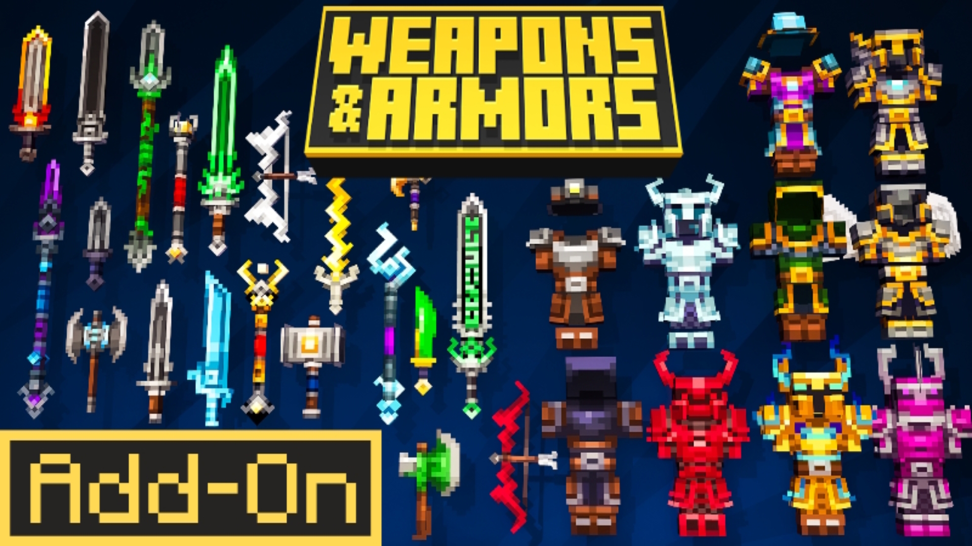 [Add-On]武器与盔甲附加组件-我的世界市场包免费下载-Minecraft ...