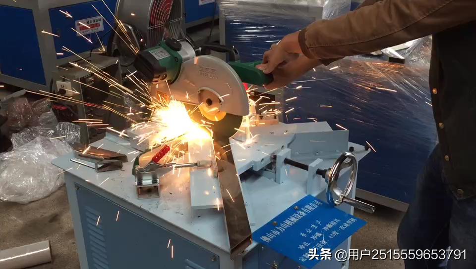 不锈钢切角机,加工厚度1.5以下