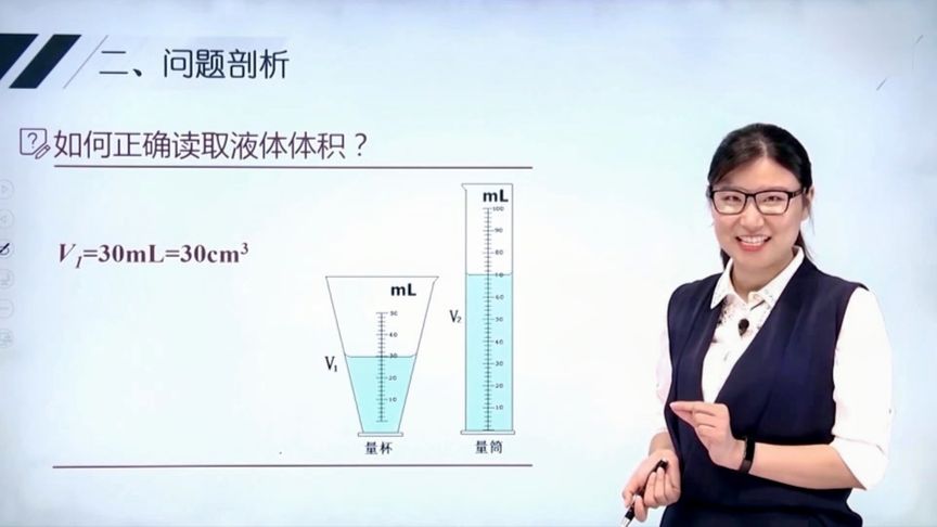初二物理 体积及其测量