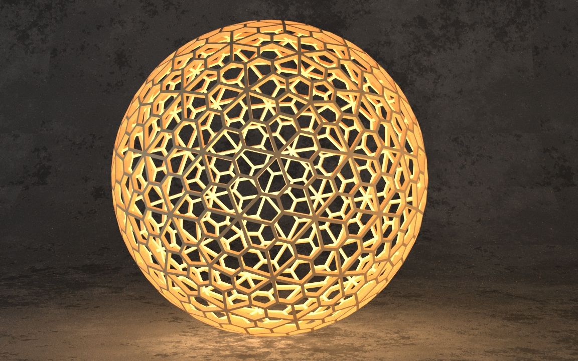 2022视频答疑149:【模型】五六钻石花瓣拼接球