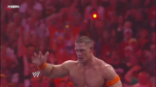 WWE摔角狂热26,约翰塞纳遭到巴蒂斯塔DDT头部落地,疑似脊椎重伤