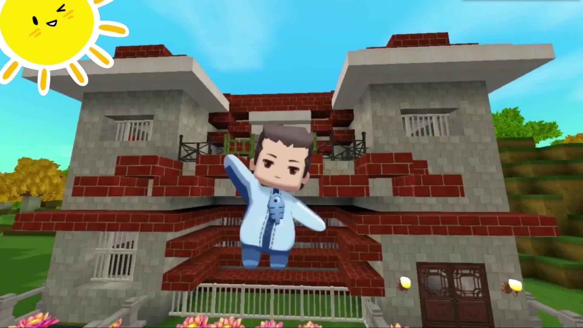 迷你世界:木鱼和小铃铛的互坑日常,鸡你很美!