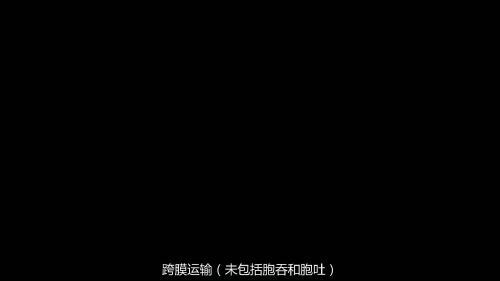 细胞跨膜运输动画教学素材