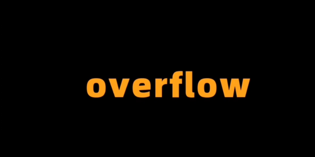 overflow