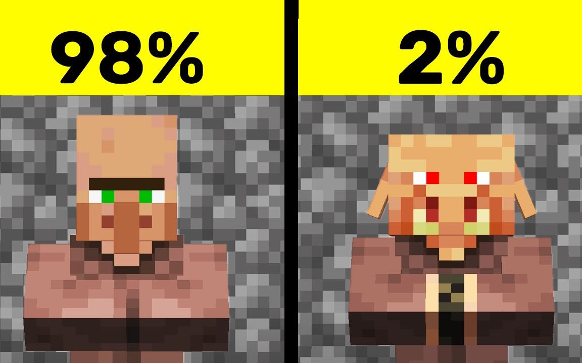 我的世界:35个关于村民的奇葩冷知识,你都知道吗?_哔哩哔哩bilibili_我...