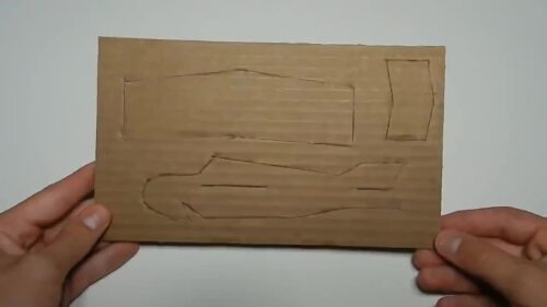 做一架纸板飞机