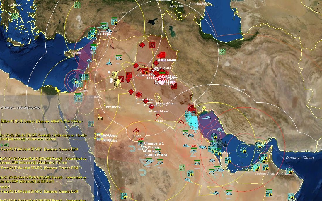 【现代海空行动】1991沙漠风暴行动 视频战报:第一夜(第3集 完结)