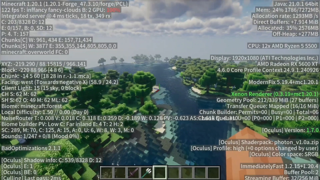 R5 5500 mc卡顿,最低帧波动大_哔哩哔哩bilibili_我的世界