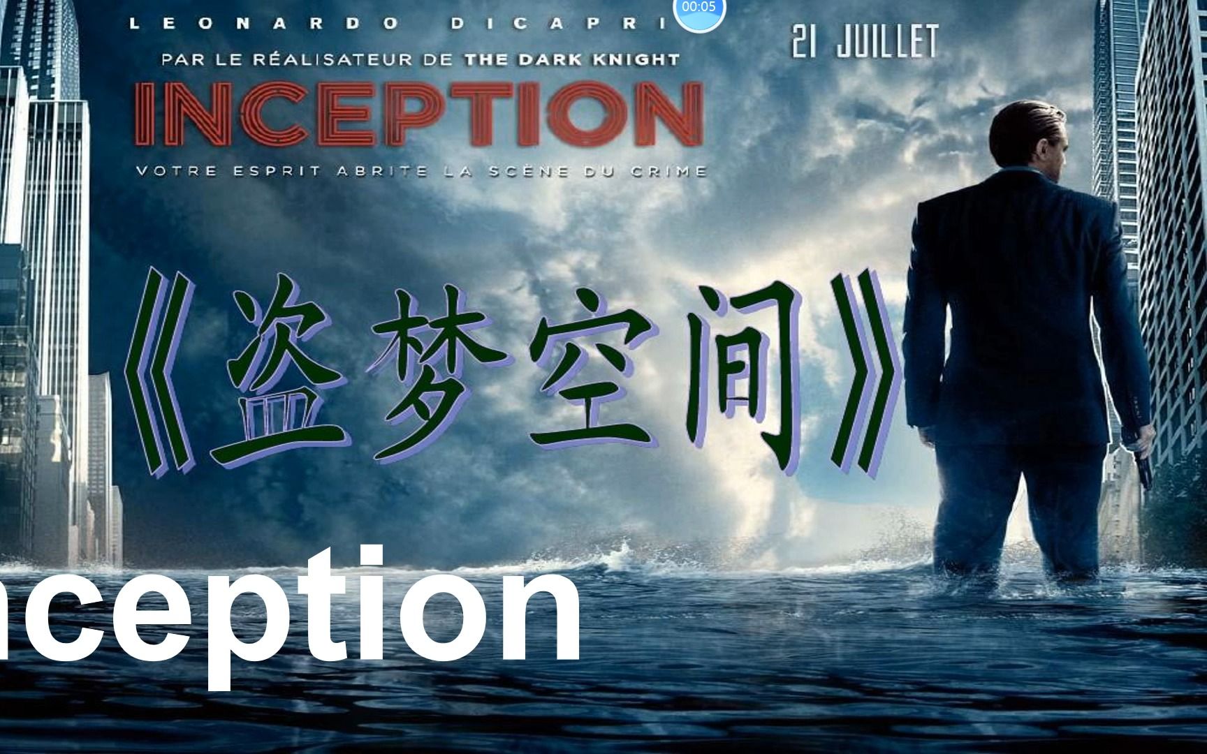 《盗梦空间》英语课前演讲ppt带稿
