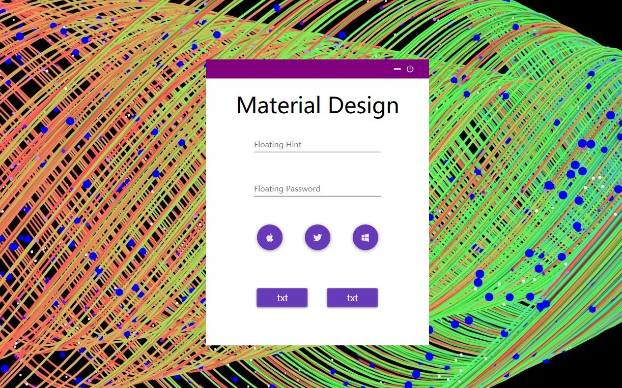 [WPF] 快速上手Material Design库 --登录界面演示