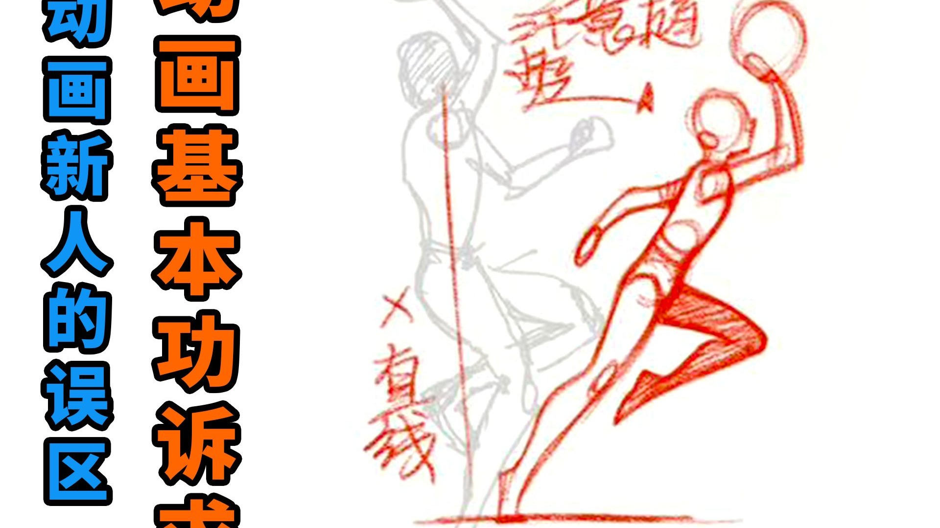 【枫桥手绘动画】为什么动画基本功与传统美术完全不同?