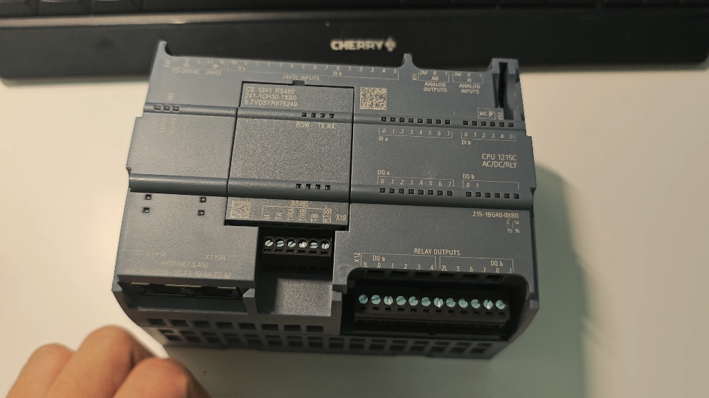S7-1200升级RS485通信模块CB1241