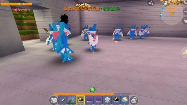 迷你世界:精灵宝可梦,小智版甲贺忍蛙,召唤出来游戏直接崩溃了