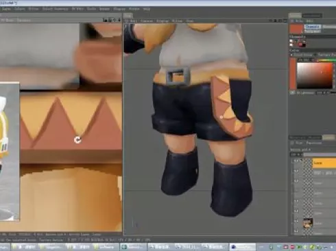 三维游戏3D设计制作技巧三维建模教程27