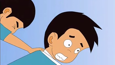 校园防踩踏短片