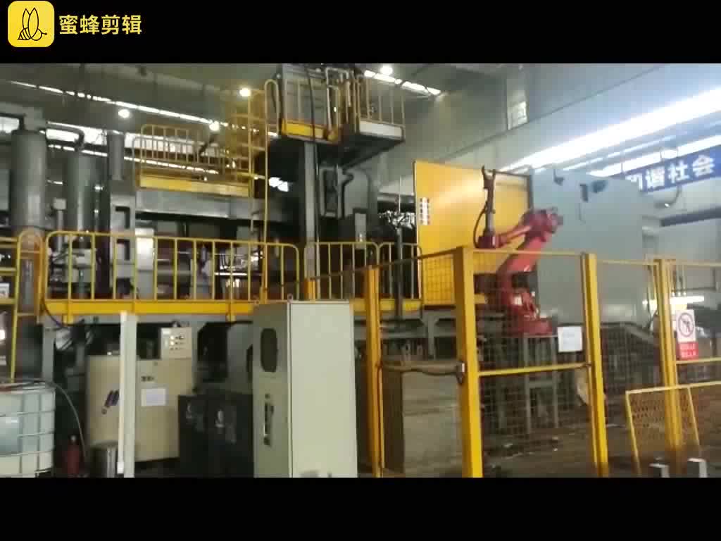 3500T压铸机生产视频(变速箱)