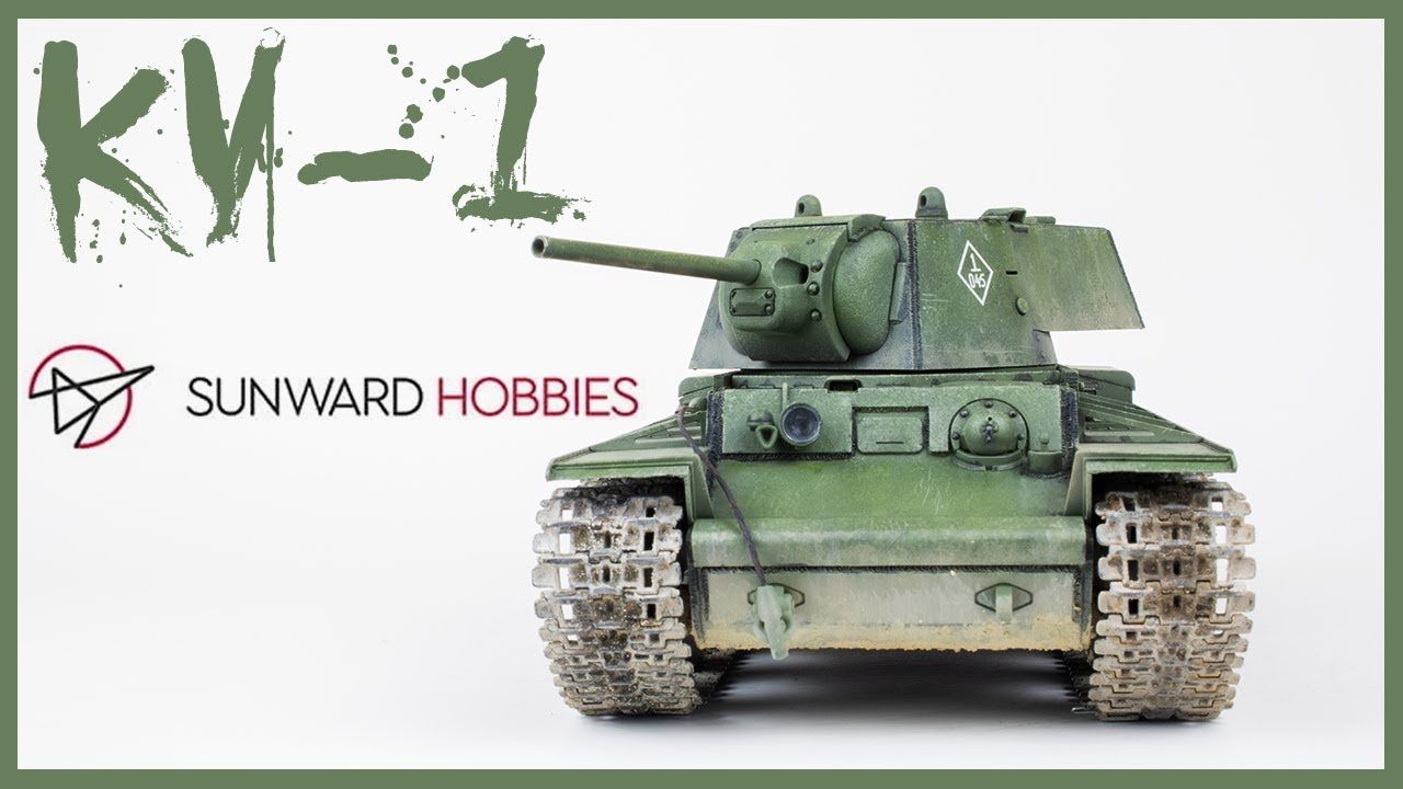 田宫 1/35 苏联KV-1重型坦克模型制作Full Build!