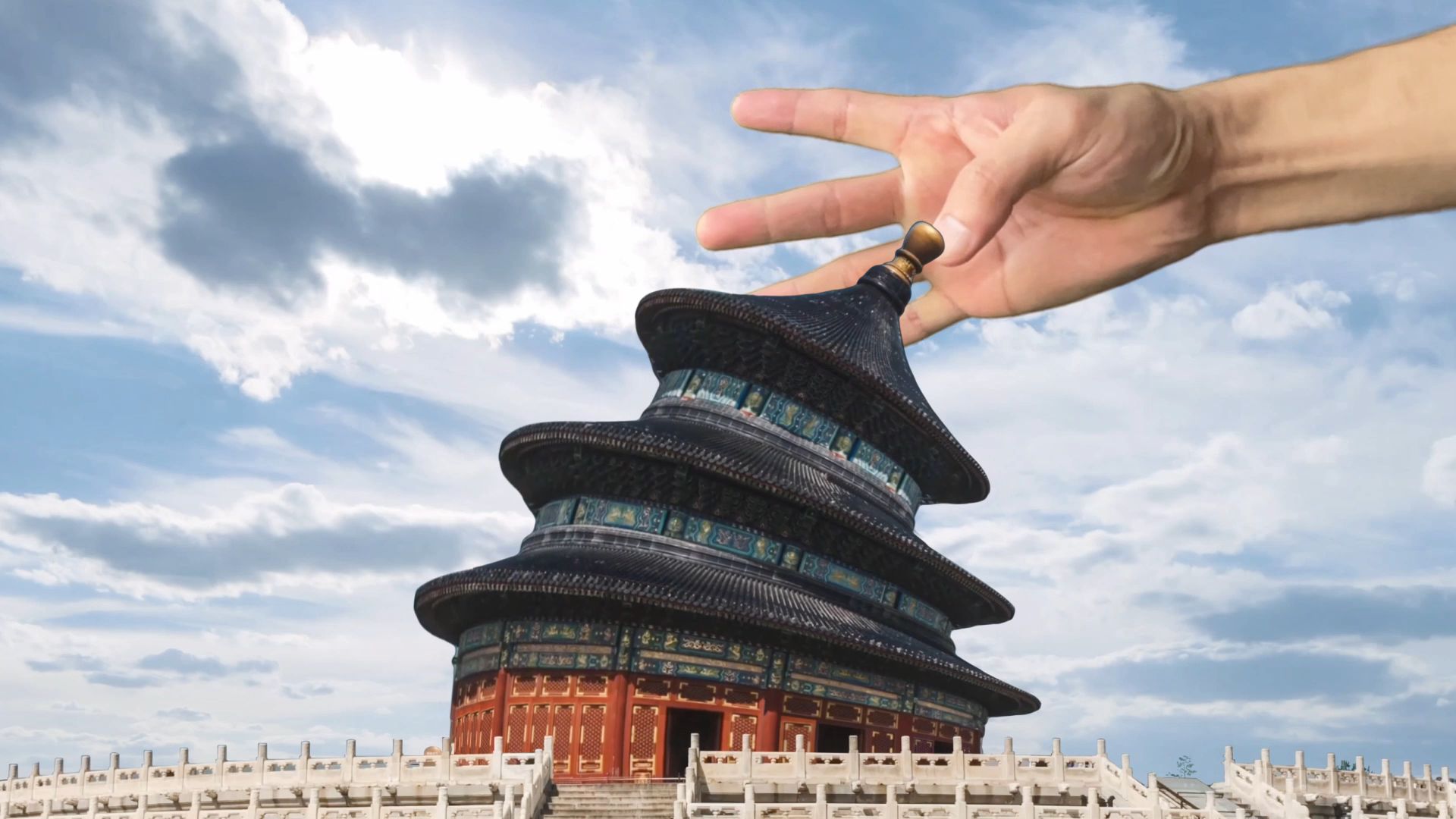 【AE教程】 超有趣的建筑滚动变形特效!