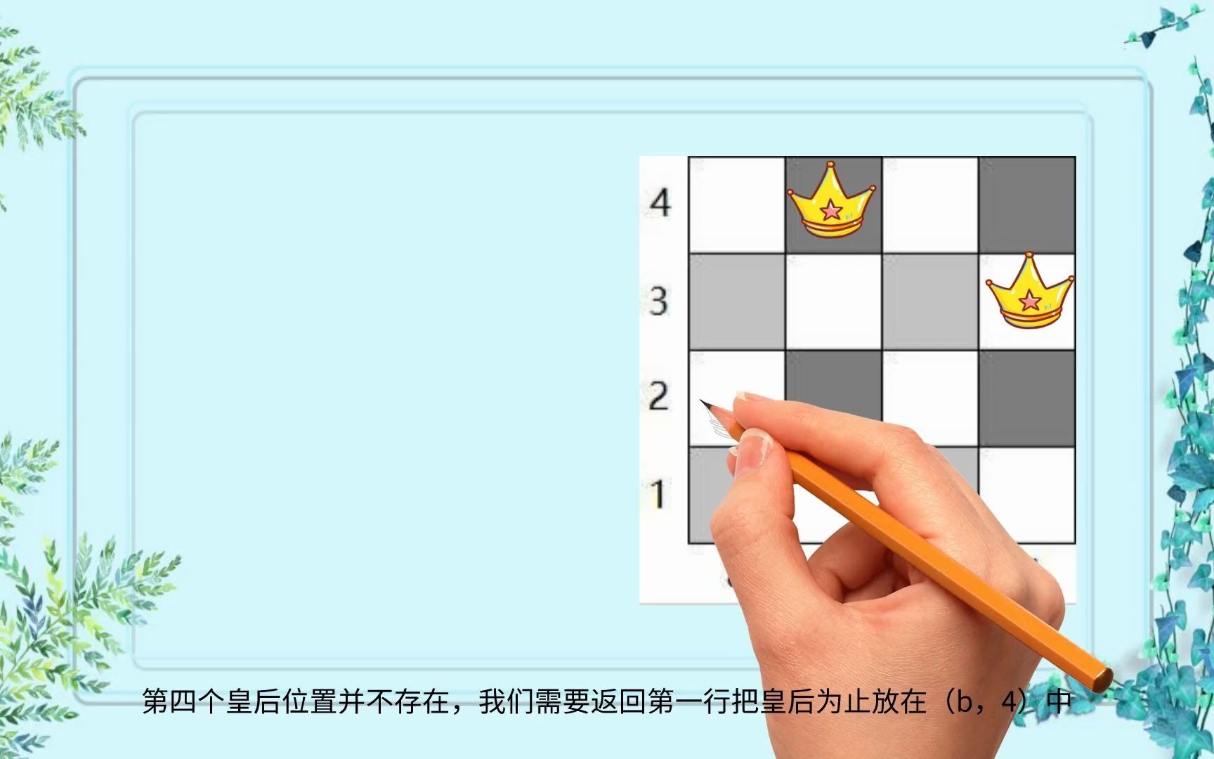 回溯法解决n皇后问题