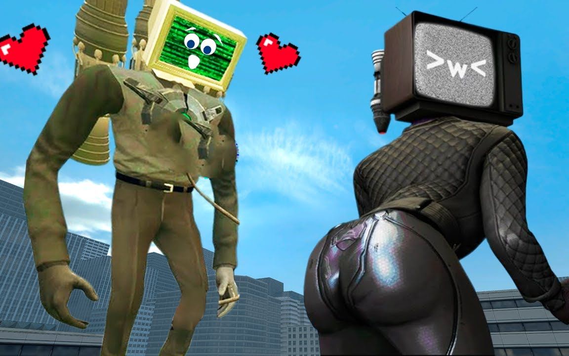 新升级电脑男BOSS爱上了电视女BOSS!盖瑞模组