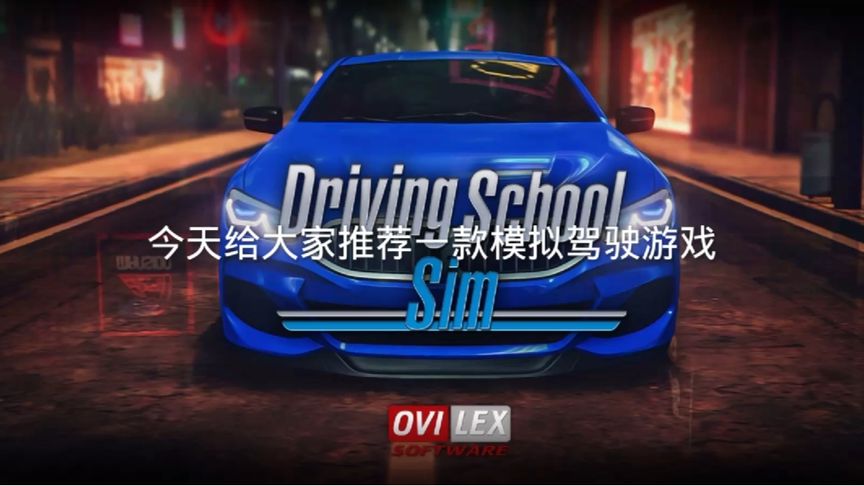 一款很好玩的模拟驾驶游戏