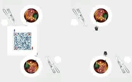 数字化多媒体投影片源网 红打卡餐厅投影视频