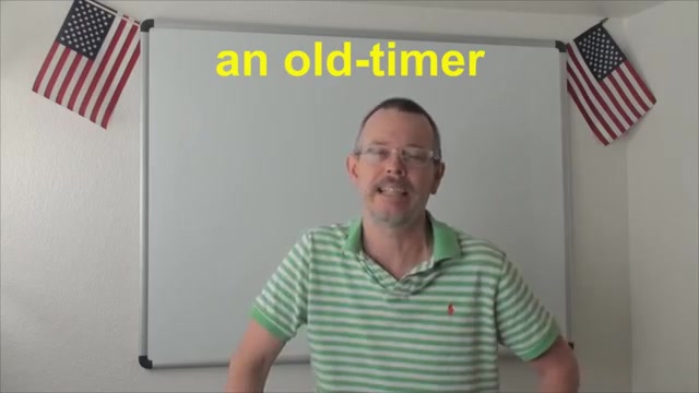 #简单英语表达 619: an old-timer (Shane老师)