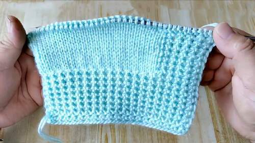 毛衣底边门襟绝美织法,这样处理高级感瞬间拉满!