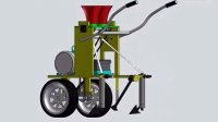 2011全国3D大赛复赛作品-折叠电动施肥器-整体结构旋转视图