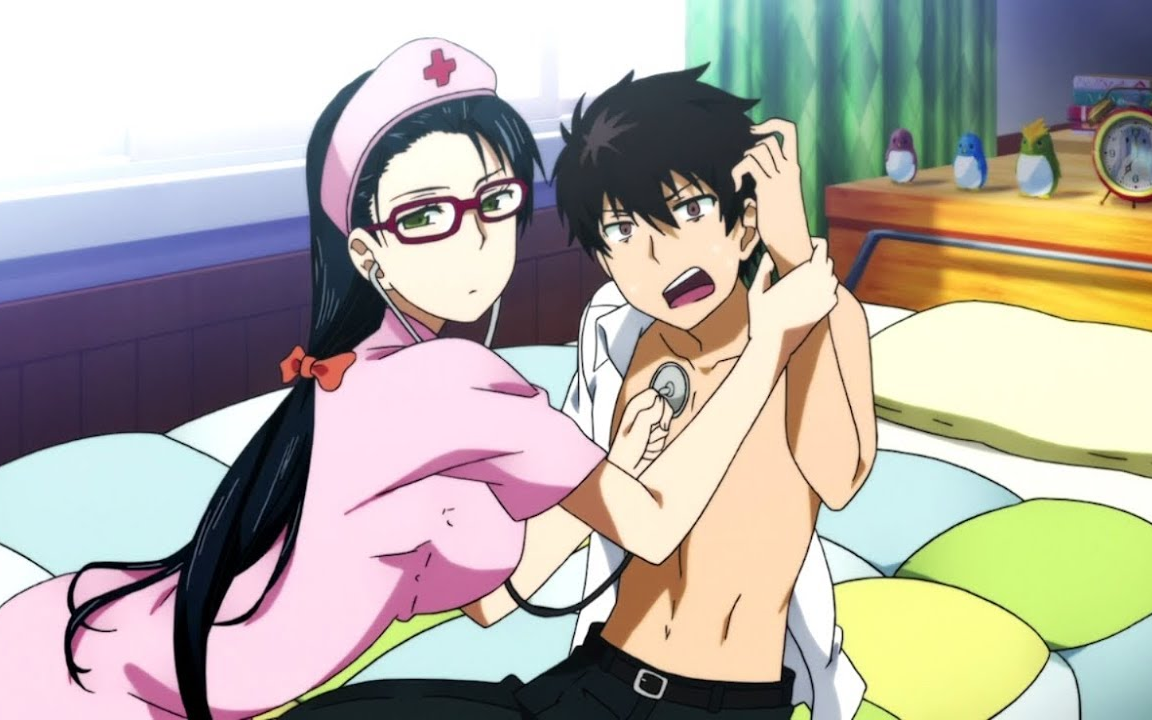 10部动画 主角勾搭上了热辣护士 值得观摩