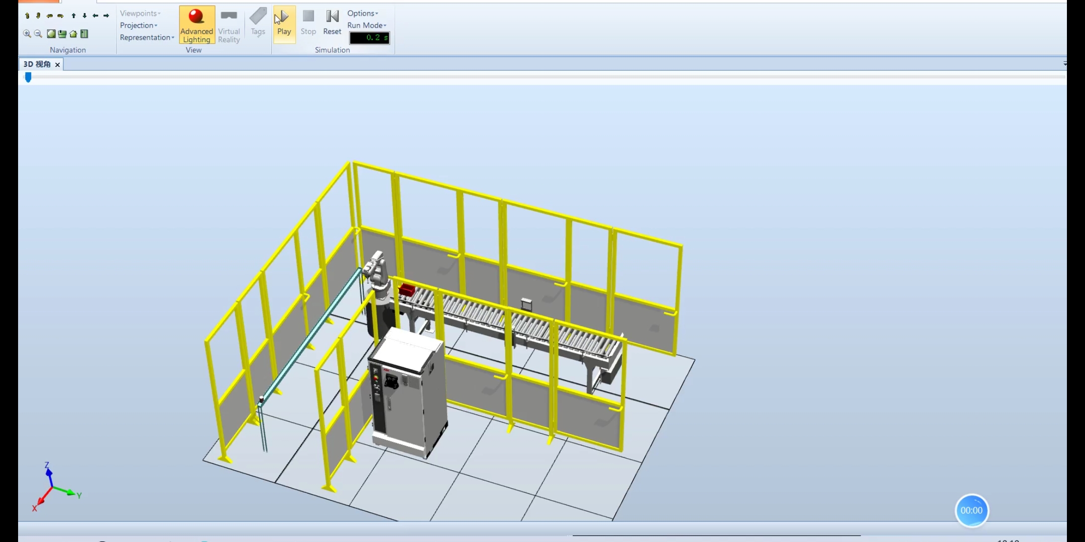 基于abb机器人 robotstudio6.08软件进行虚拟仿真,用机器人搬运牛奶...