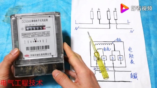 电能表怎么接线?如果一个电工连电能表都不会接,那肯定是假电工