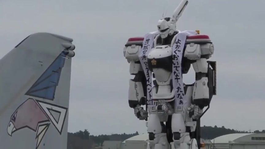 看看日本展示出的机器人,动画片里的高达机器人已经制造出来了?