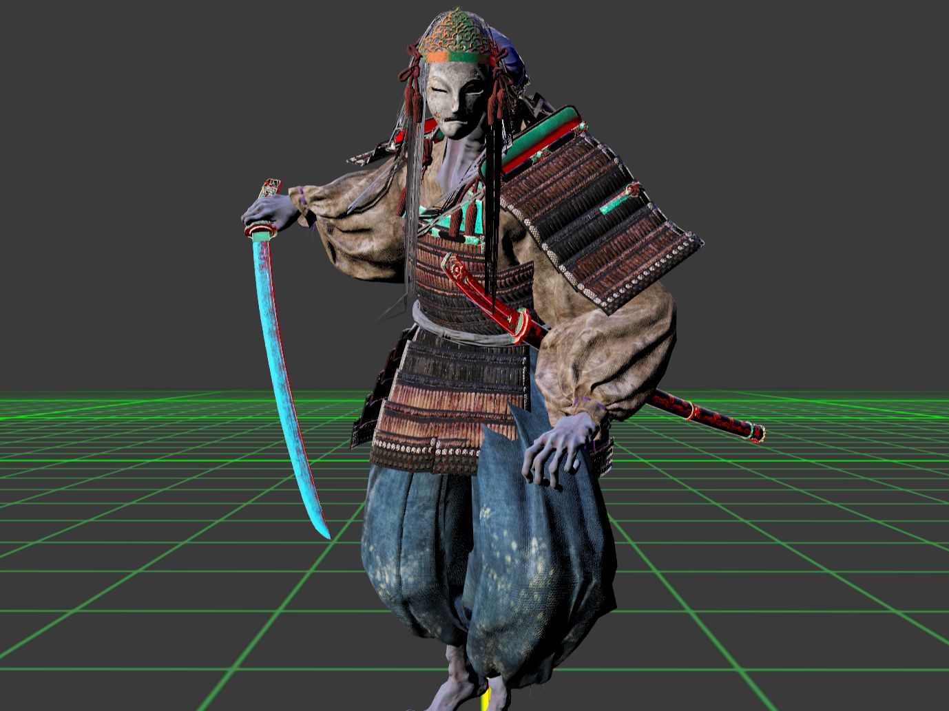 上古卷轴5 只狼淤加美武士-武士刀 BFCO/MCO/SCAR