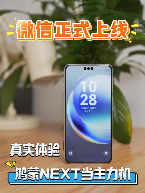 微信正式上线!用鸿蒙NEXT当主力机的一天