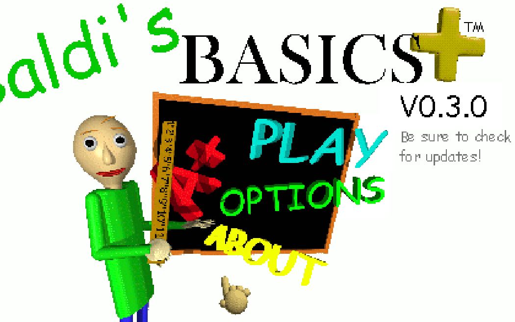 [Baldi's basics Plus]v0.3版本试玩