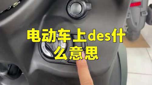 电动车仪表盘出现"DES"别慌张,一分钟教你读懂关键提示!
