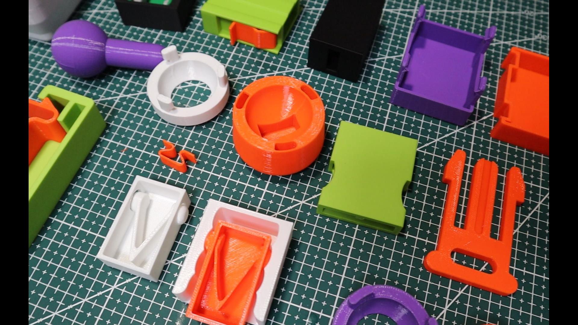 3D打印玩儿的花之卡扣设计