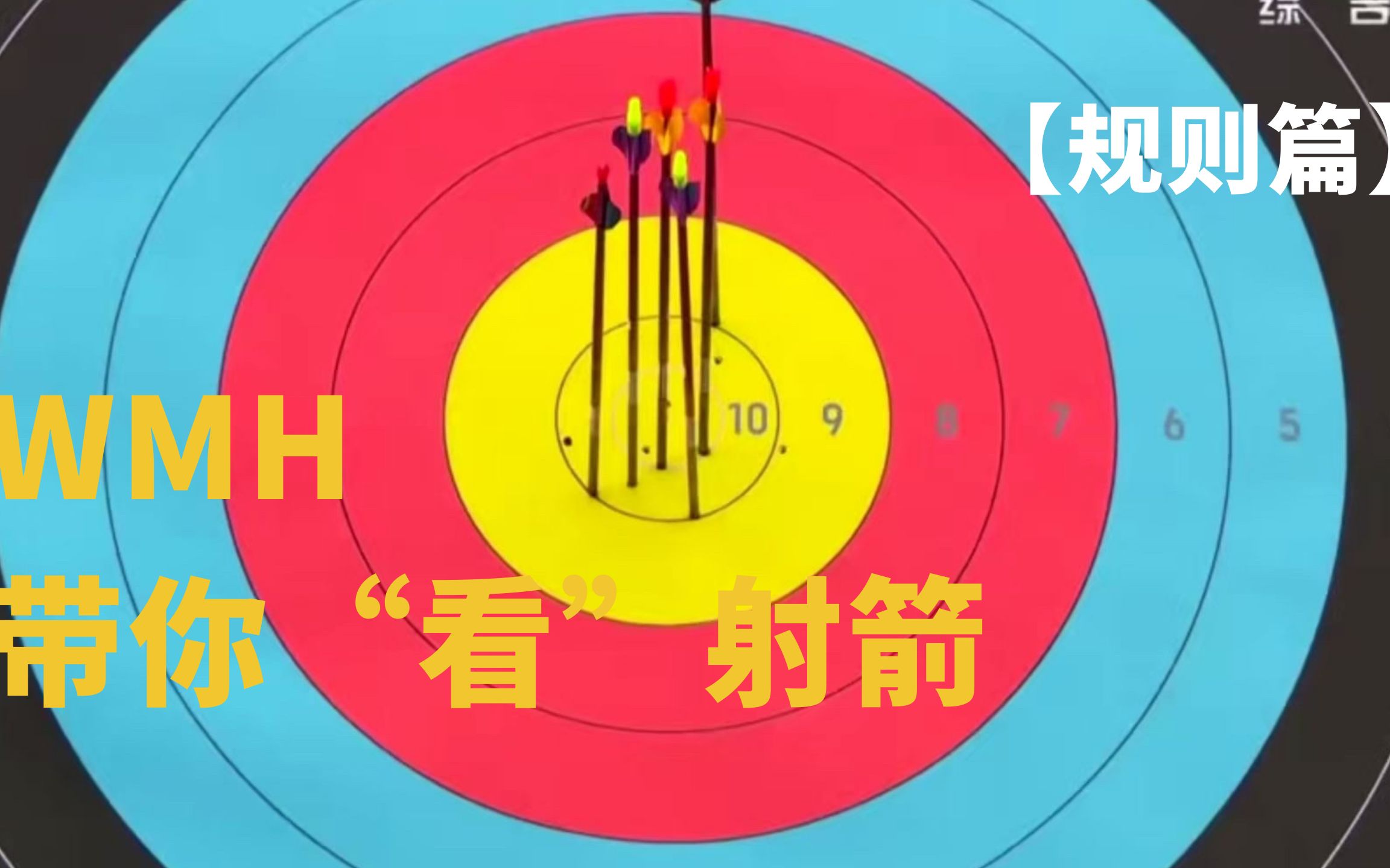 【射箭比赛看不懂?】5分钟让你脱离射箭萌新,读懂射箭比赛全规则。