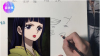 用海贼王角色教学,漫画嘴唇的画法讲解