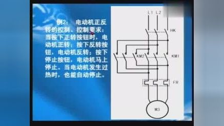 PLC教程26 例电动机正反转的控制