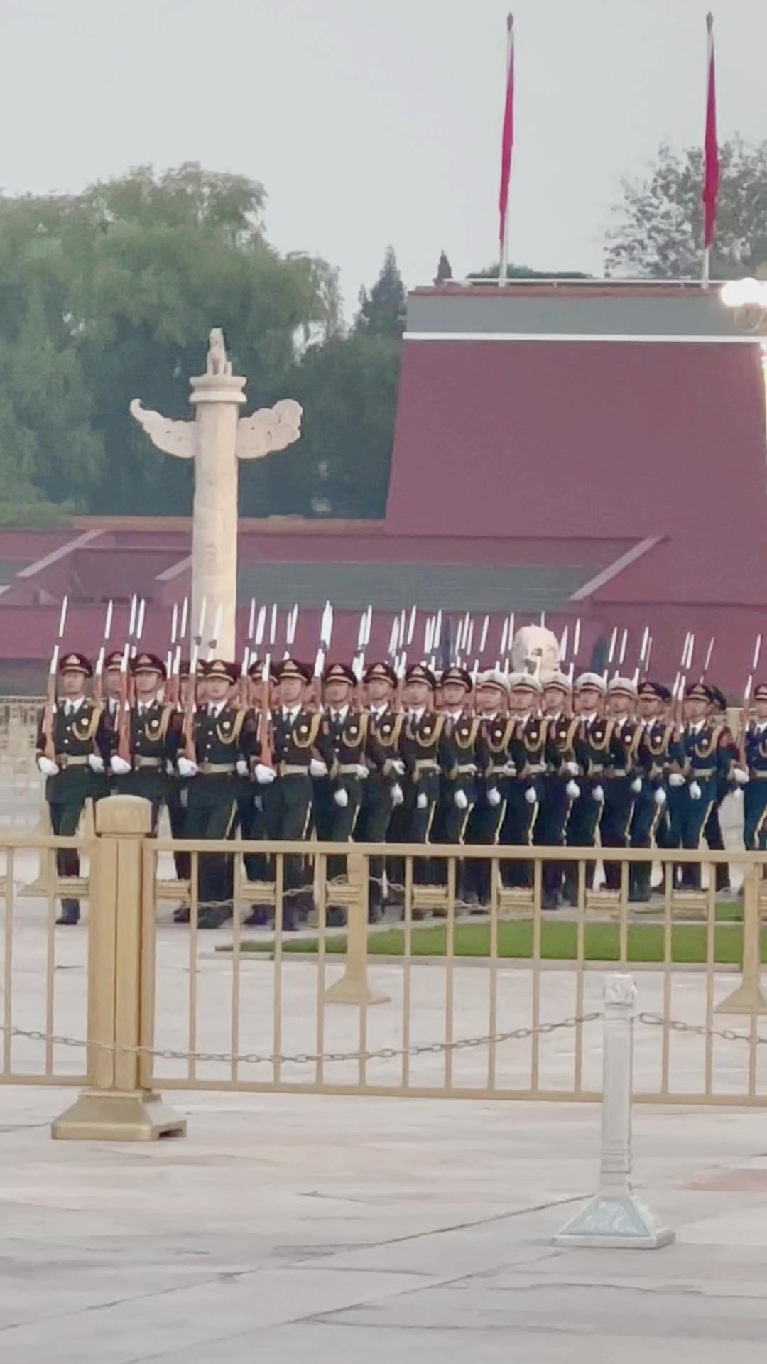 #天安门广场升国旗原声视频