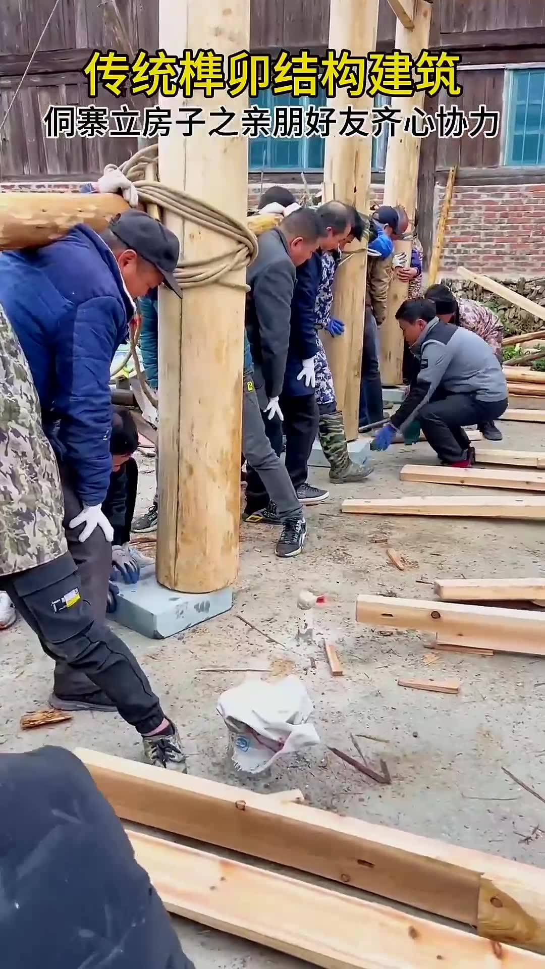 专注于木结构建筑建造,老一辈的手艺