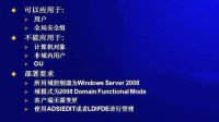 Windows Server 2008 活动目录新特性概览