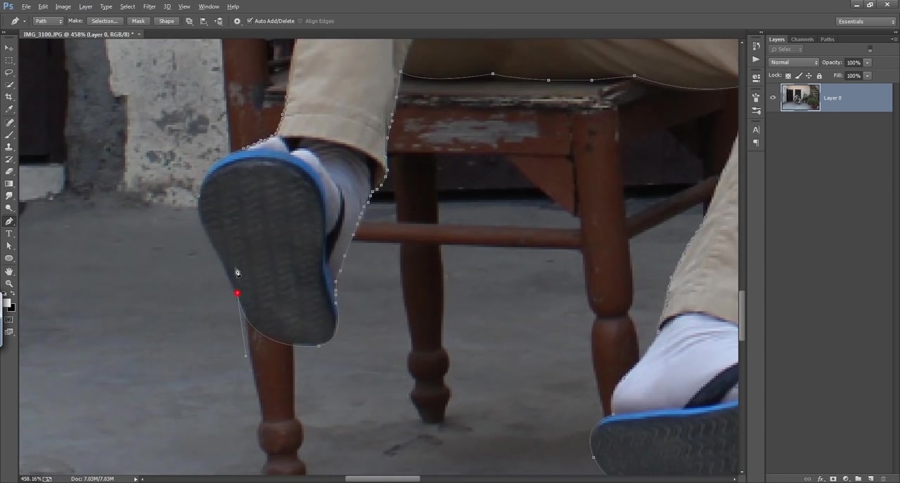 PS教程-悬浮照片效果