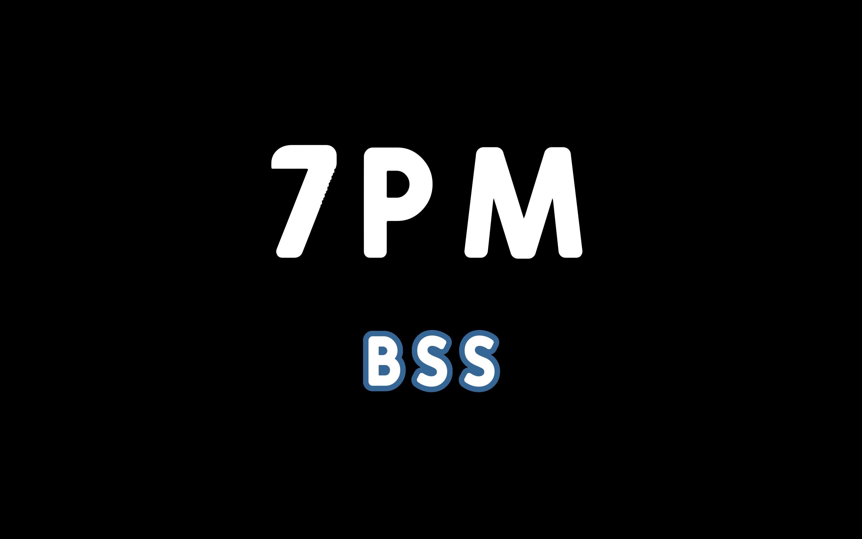 【BSS】7PM 中韩歌词模板