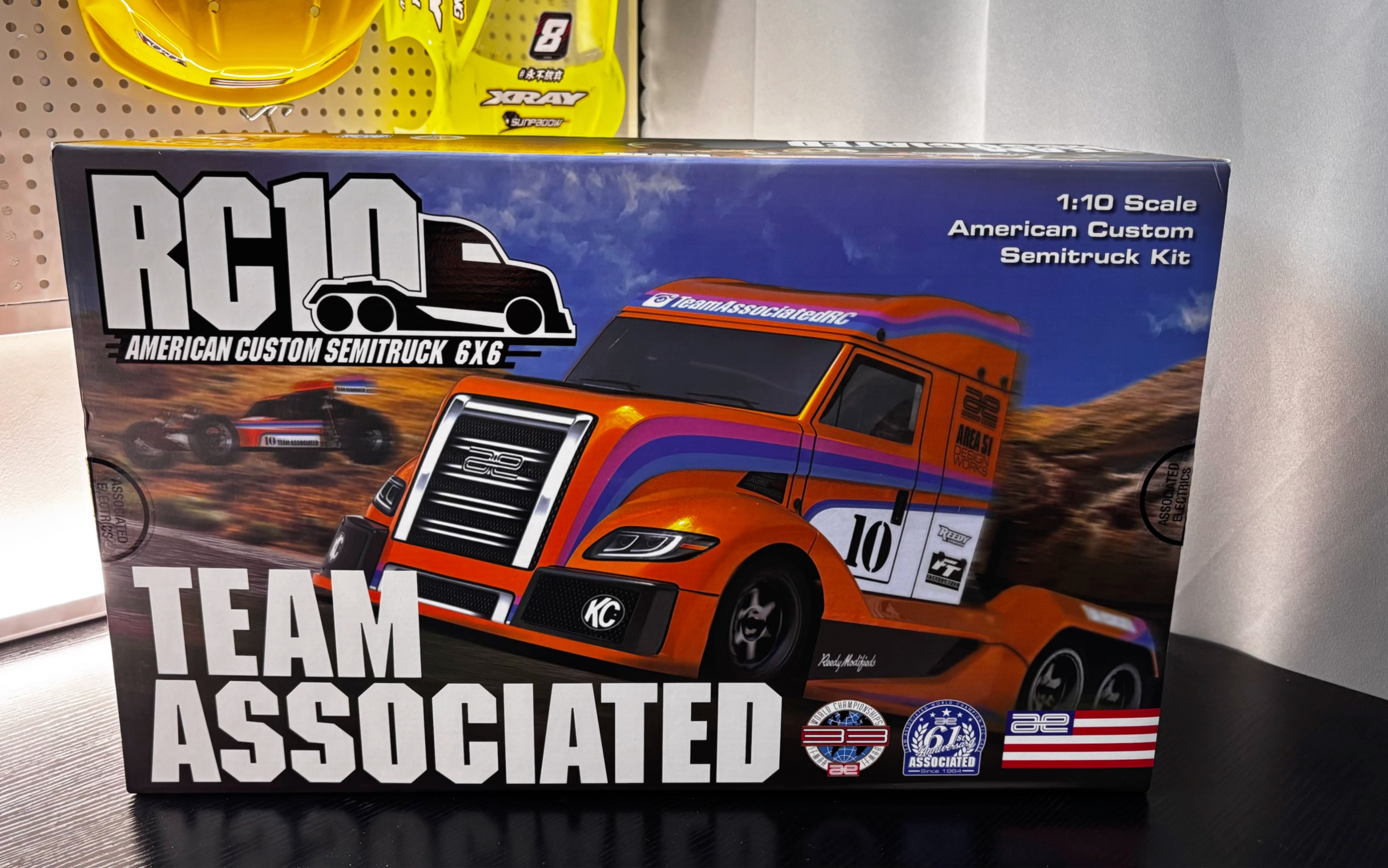 TeamAssociated RC10 6×6 新款美式卡车拖头限量模型车 开箱#Team...